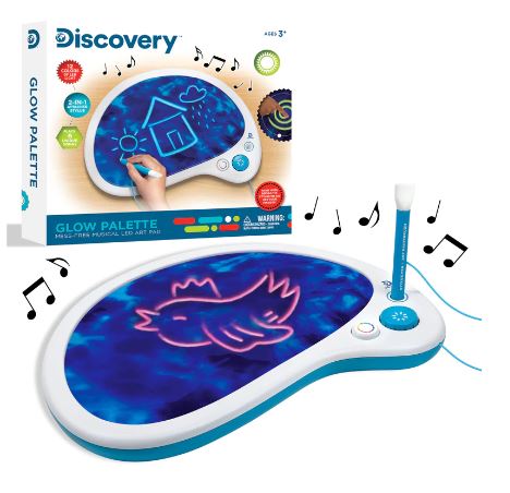 DISCOVERY MESS FREE GLOW BOARD | Toyworld Frankston