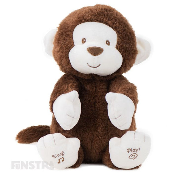 CLAPPY THE MONKEY - ANIMATED GUND | Toyworld Frankston