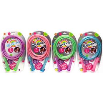 GOOFY FOOT LIGHT UP JUMP ROPE ASSORTMENT - Toyworld Frankston