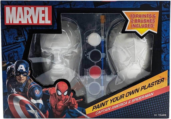 MARVEL PAINT YOUR OWN 2 PACK - Toyworld Frankston