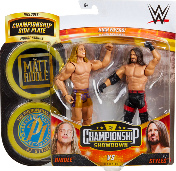 WWE FIGURE 2-PACK RIDDLE VS STYLES