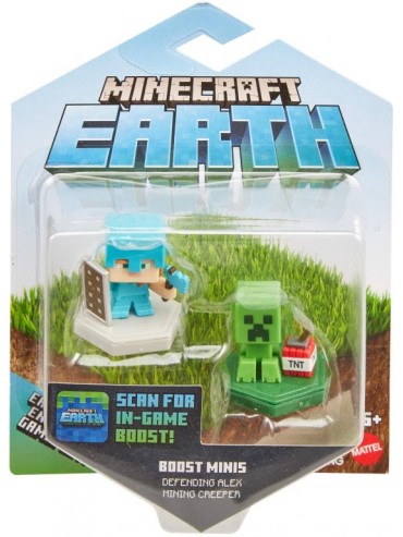 MINECRAFT SMART MINI FIGURE 2PK ASSORTED - Toyworld Frankston