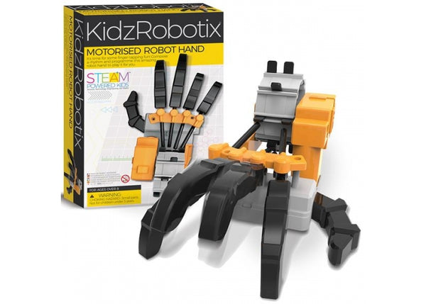 KIDZROBOTIX - MOTORISED ROBOT HAND | Toyworld Frankston
