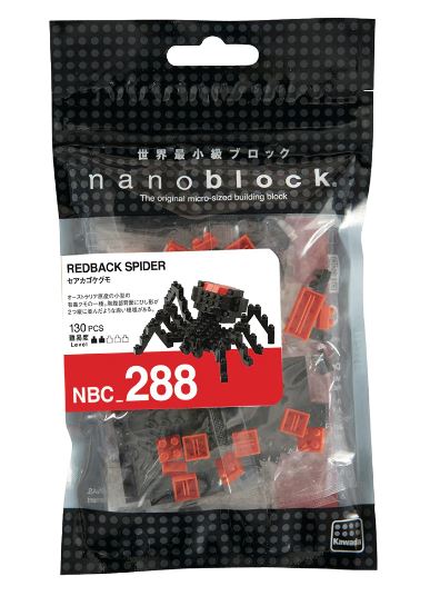 NANOBLOCK - REDBACK SPIDER | Toyworld Frankston