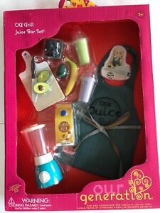 OUR GENERATION JUICE BAR ACCESSORY SET | Toyworld Frankston