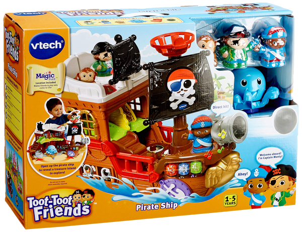 VTECH TOOT-TOOT FRIENDS PIRATE SHIP | Toyworld Frankston