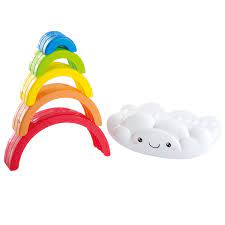 PLAYGO STACKING RAINBOW CLOUD | Toyworld Frankston