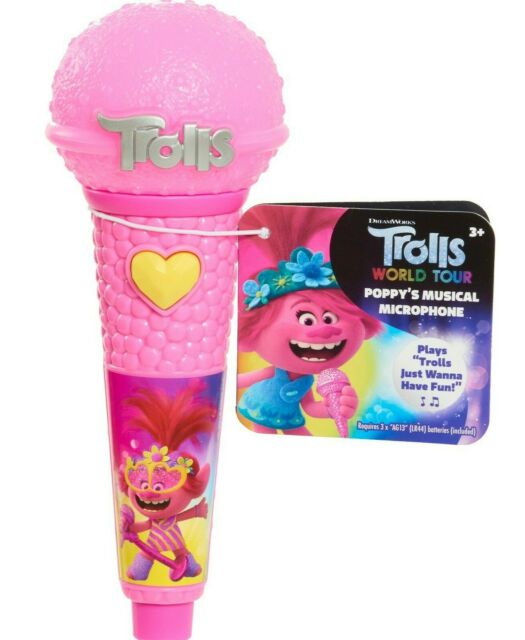 TROLLS POPPY MICROPHONE | Toyworld Frankston